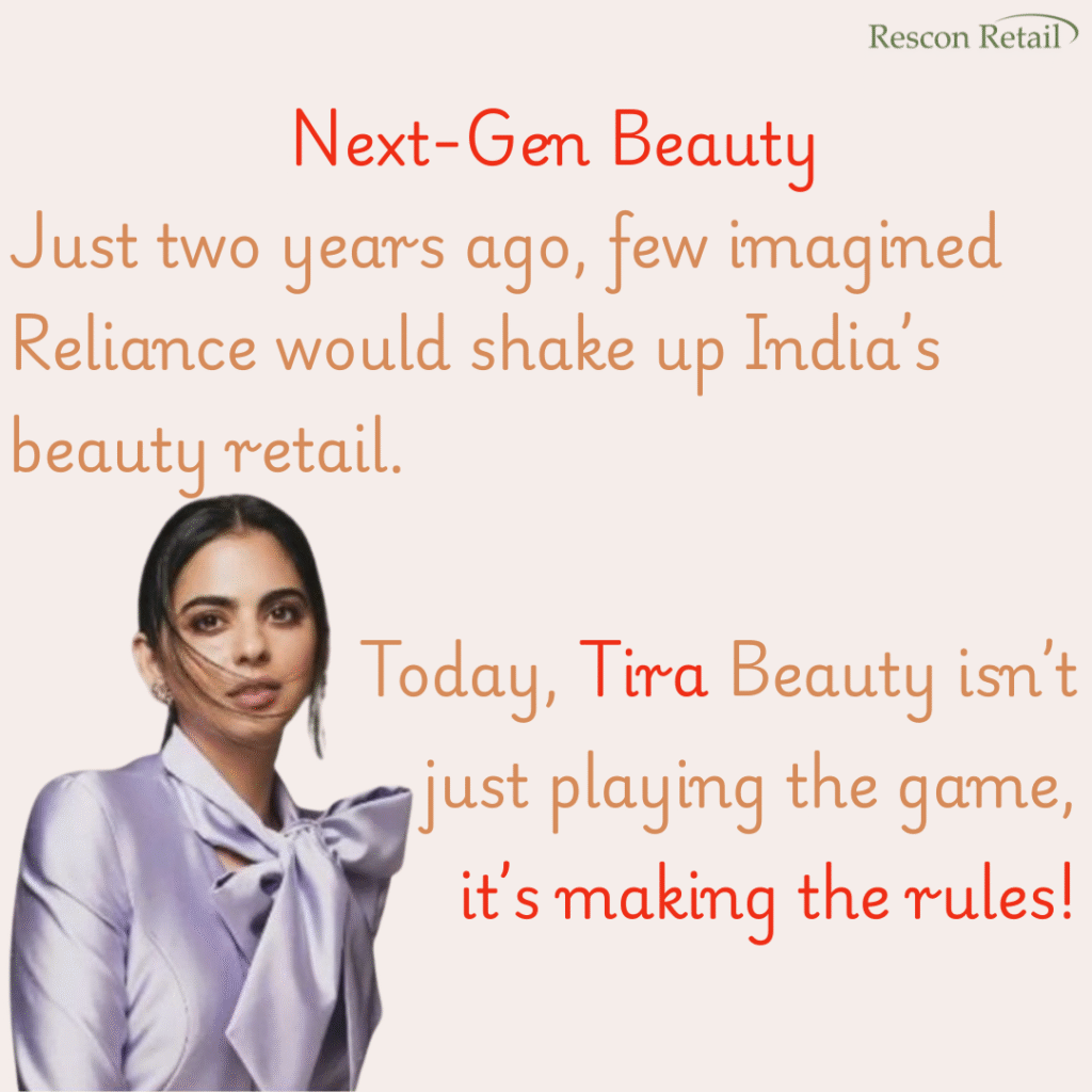 Tira Beauty is redefining beauty Retail in India | Rescon Partners